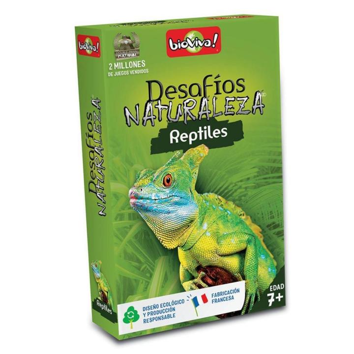 Asmodee - Desafíos Naturaleza: Reptiles | Miravia
