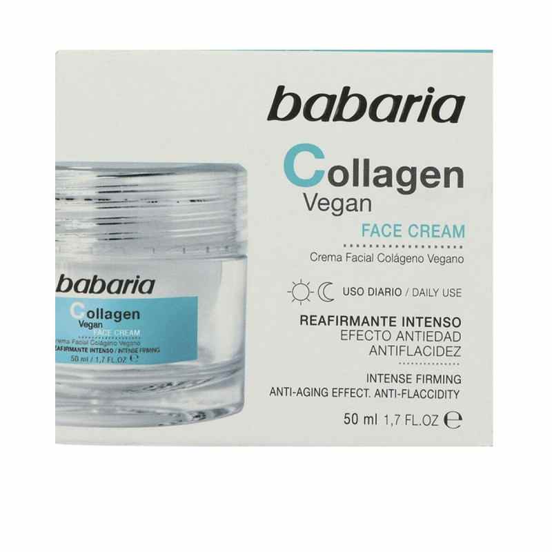 Babaria-Crema Facial Babaria Intense Vegano Reafirmante Colágeno 50 ml ...