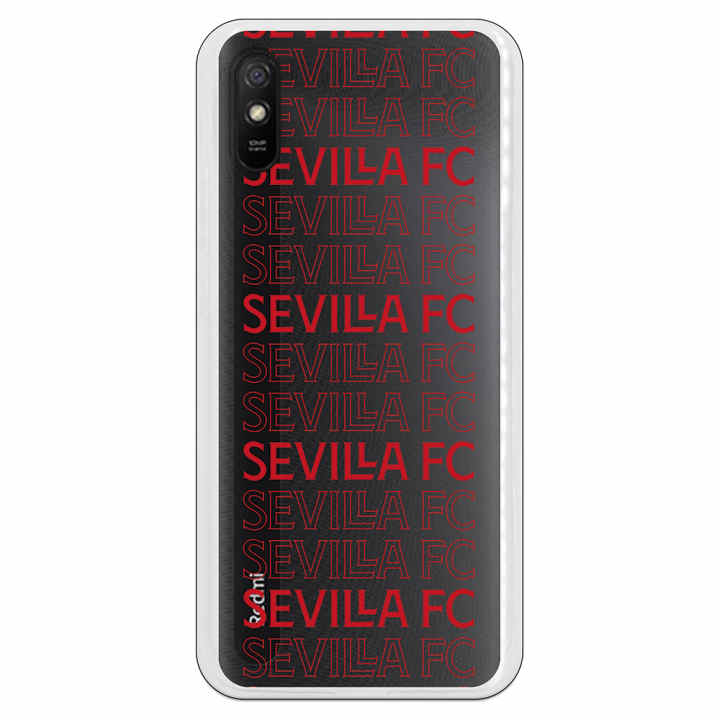 Funda original compatible con Xiaomi Redmi 9A - 9AT - Sevilla FC Clear | Miravia