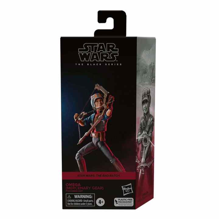 FIGURA OMEGA MERCENARY GEAR HASBRO THE BAD BATCH STAR WARS 15CM | Miravia