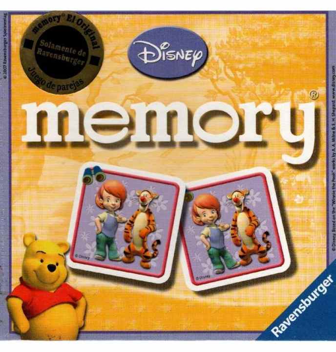 Juego de Memory Infantil Tigger & Winnie the Pooh | Miravia