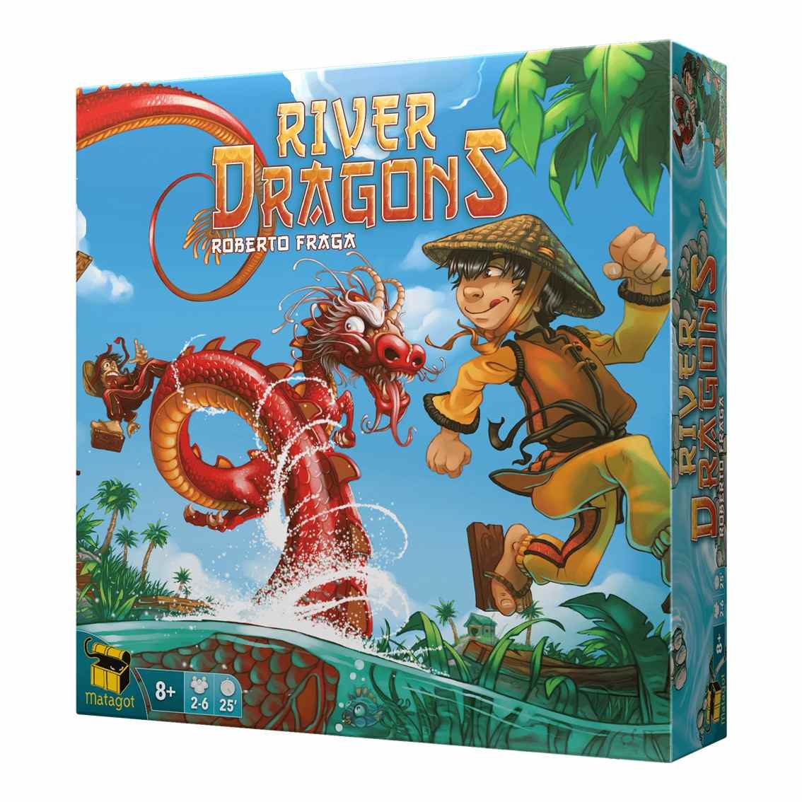 Juego de mesa river dragons pegi 8 | Miravia