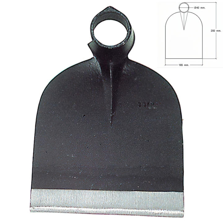 Azada Forjada Sin Mango 192/1000 Gramos | Miravia