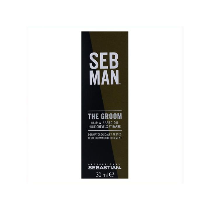 Sebastian-Sebastian Man The Groom Hair & Beard Oil 30 ml | Miravia