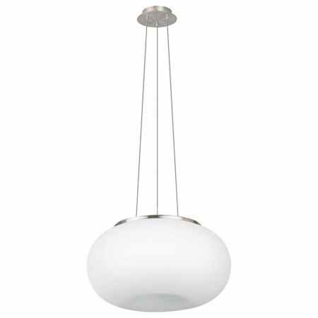 Lámpara Colgante Eglo Optica Níquel Mate 2 Bombillas E27 44,5cm | Miravia