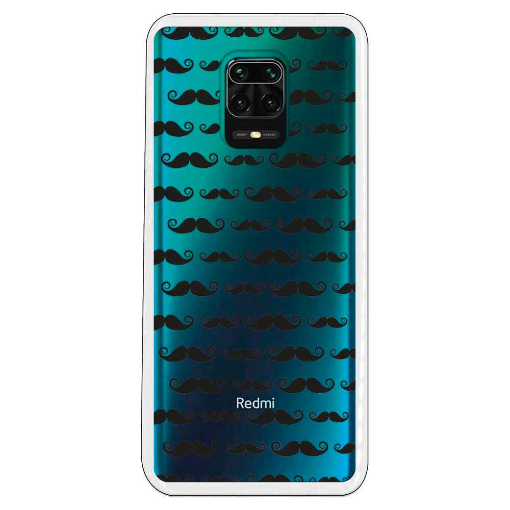 Funda compatible con Xiaomi Redmi Note 9S - Note 9 Pro - Pattern Bigote ...