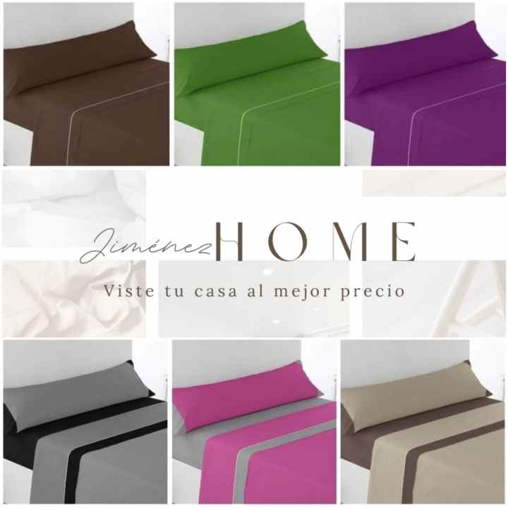 JIMENÉZ HOME: Sabanas de Verano microfibra, Juego de 3 Piezas, Extra ...