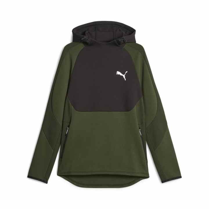 Puma Sudadera Con Capucha Evostripe Dk Verde | Miravia