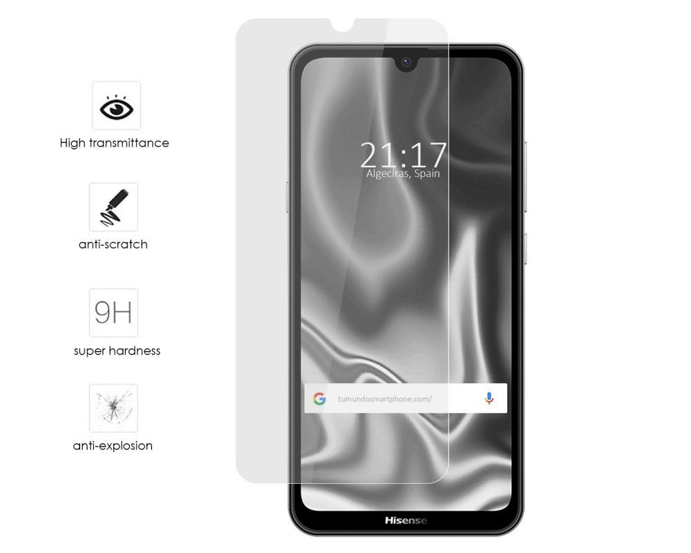 Protector Cristal Templado para Hisense Infinity E MAX Vidrio | Miravia