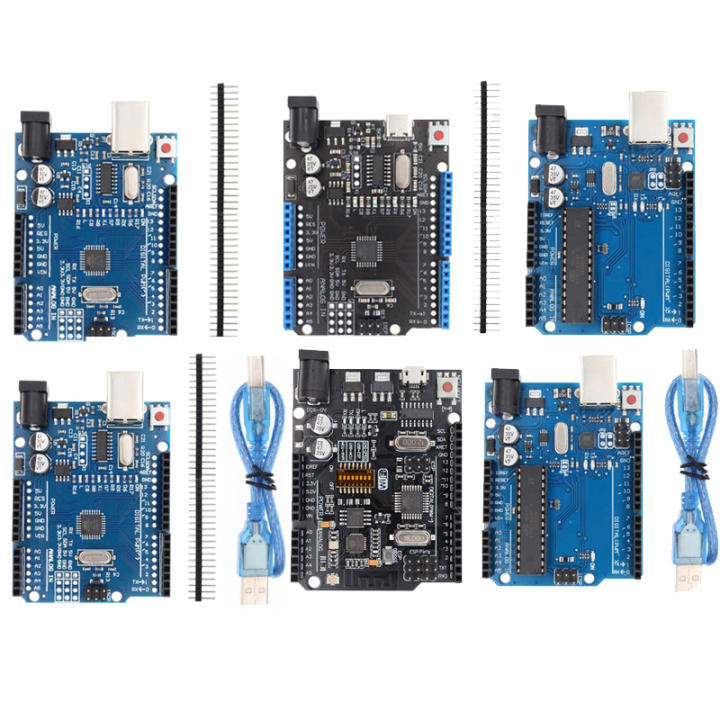 Placa de desarrollo UNO R3 ATmega328P CH340 CH340G para Arduino UNO R3 ...