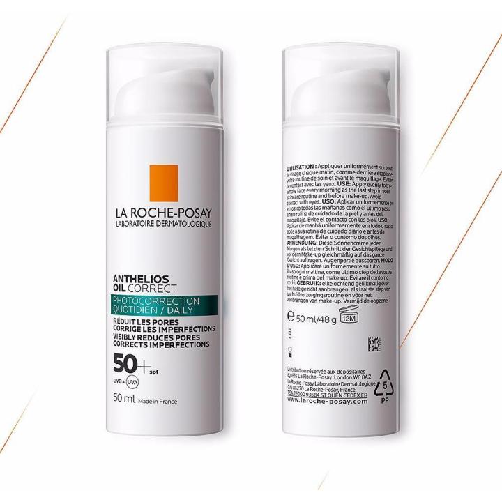 Anthelios Oil Correct Réduit Les Pores Spf50+ 50 Ml | Miravia