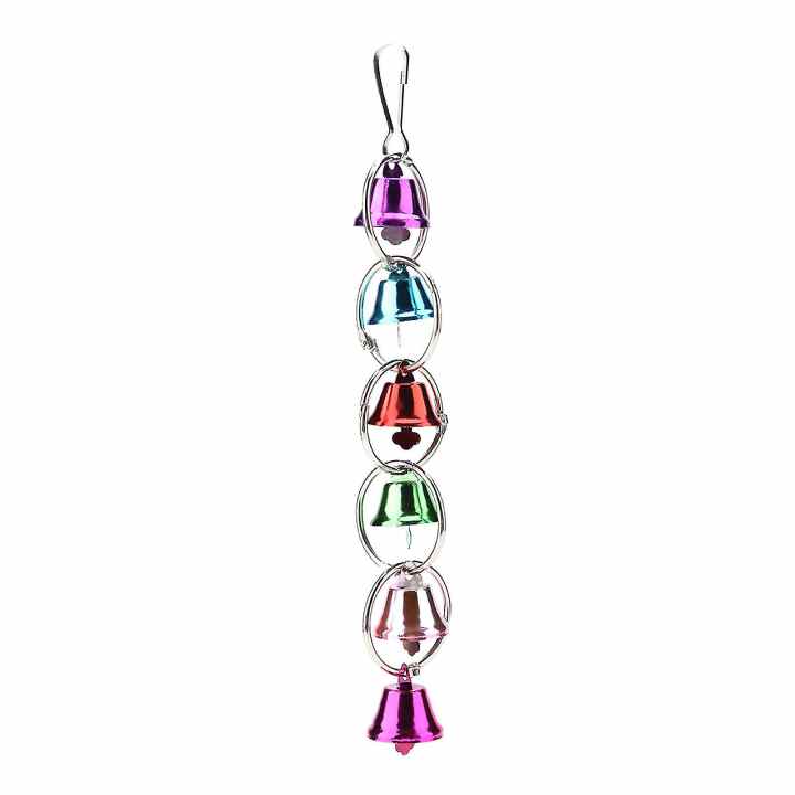 Parrot Toy Bird Toys Hanging Bells Toy Parrot Toy Suitable For Parrots ...