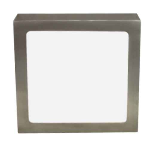 Plafón LED cuadrado.Sup.12W.NC-quel.6500K | Miravia