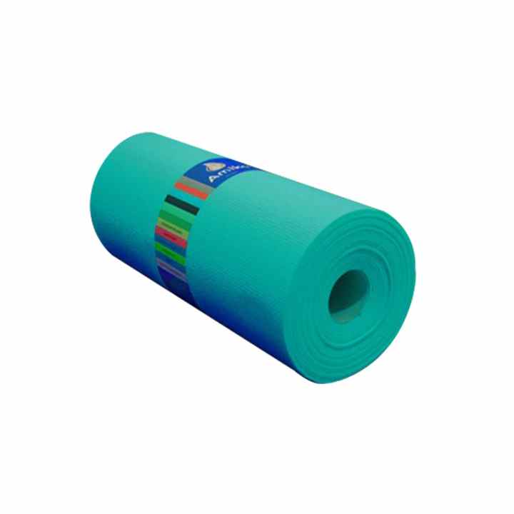 ROLLO DE ALFOMBRA ANTIDESLIZANTE TUPIDA TURQUESA AMIKO DE 12Mx61CM ...