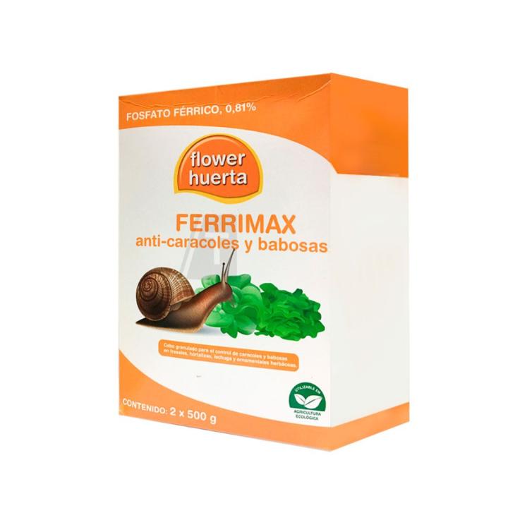 Anticaracoles y Babosas FERRIMAX Insecticida FLOWER HUERTA Pack 2x500 ...