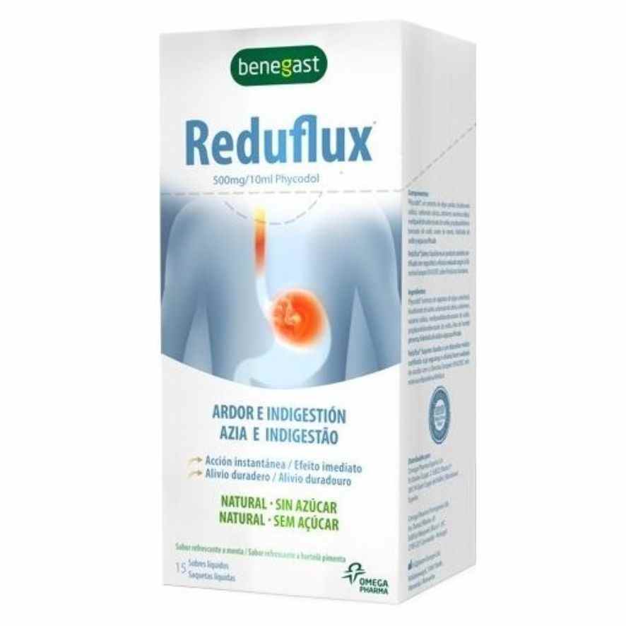Reduflux Liquido SinAzucar 15 sobres Benegast | Miravia