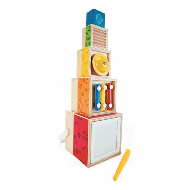 Cubos Musicales de Madera - Hape E0336 | Miravia