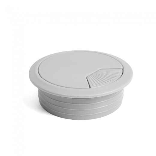 PASACABLE REDONDO Ø60 H20 GRIS CLARO | Miravia
