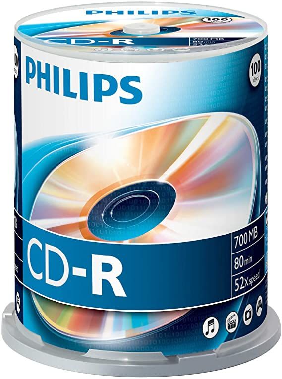 Caso Philips CD-R 80Min / 700 MB / 52X Joya (10 Disc) | Miravia