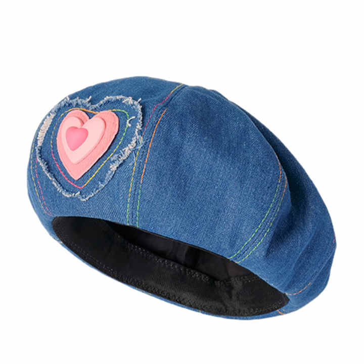 Gorro de boina para mujer, lindo artista francés clásico Harajuku ...