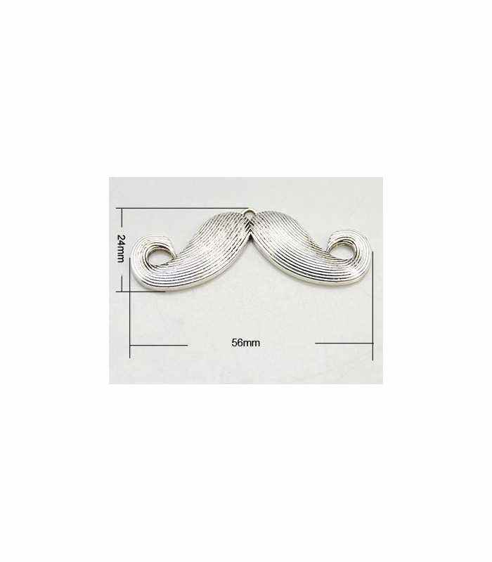 CRAFT DISCOUNT MOUSTACHE BIGOTE 24x56x3 MM 2 UNIDADES | Miravia