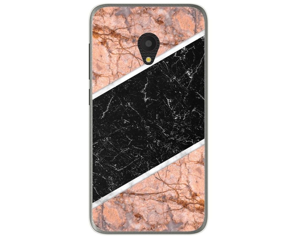 Funda Gel Tpu para Alcatel U5 (4G) / Orange Rise 52 diseño Mármol 07 ...
