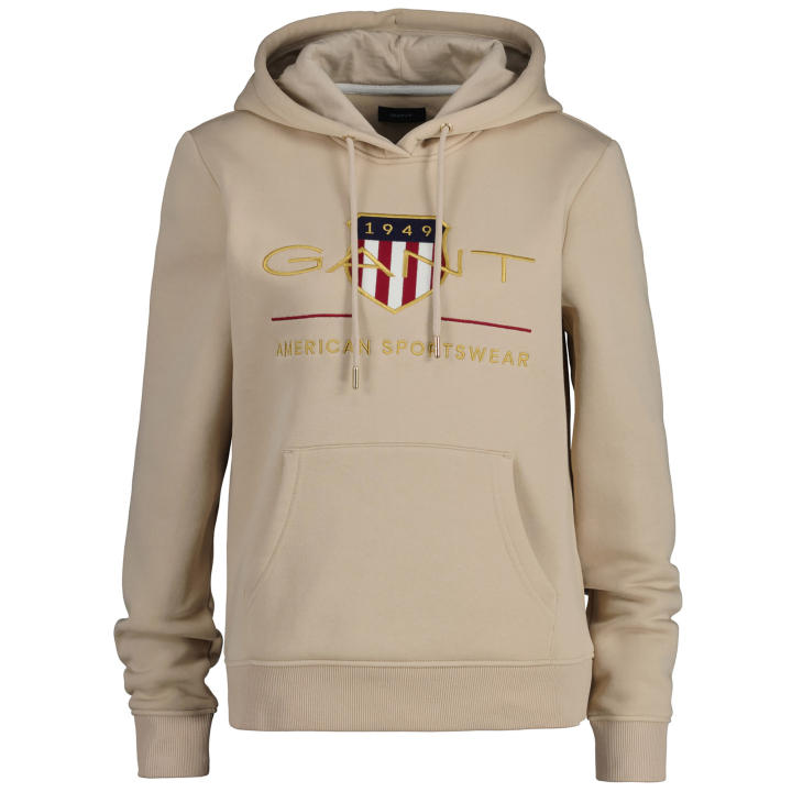 GANT Ladies Hoodie - Archive Shield Sweat Hoodie, sudadera con capucha ...