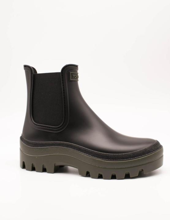 Botín de Agua Mujer Toni Pons Covent Kaki - Goma Negra - Interior ...