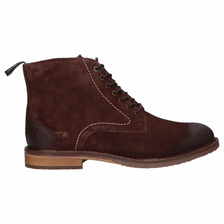 Botas de Hombre KICKERS 828860 ALPHATO 93 MARRON FONCE | Miravia