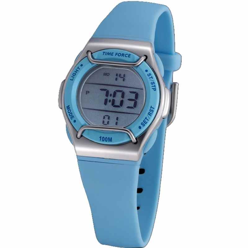 Time Force Tf3182b03 Reloj Digital Para Para Niño Color Azul Cronometro ...