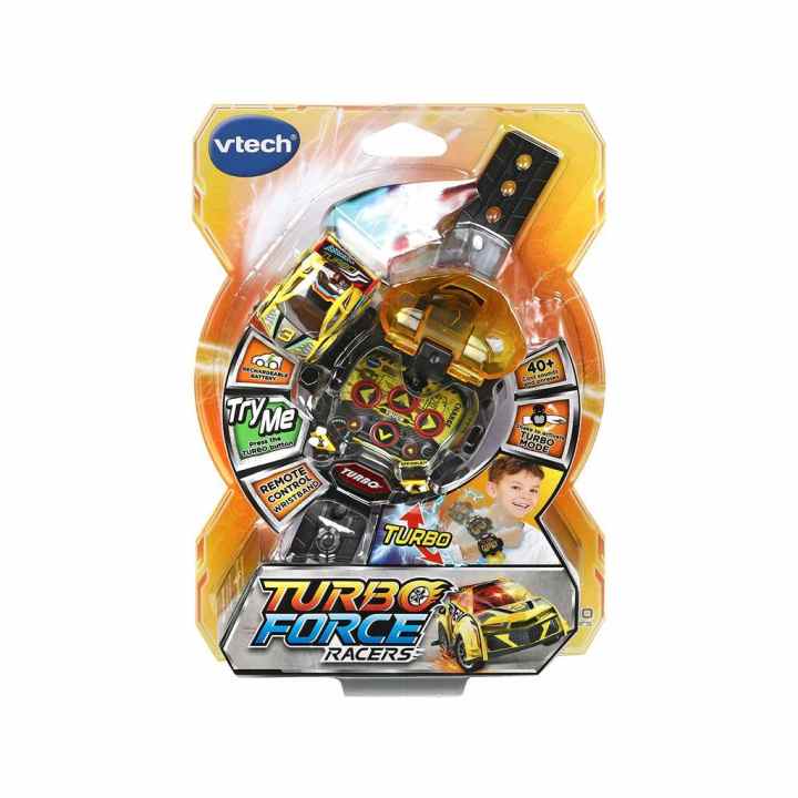 Turbo Force Racers Amarillo Vtech 197622 Vehiculos en general VTECH ...
