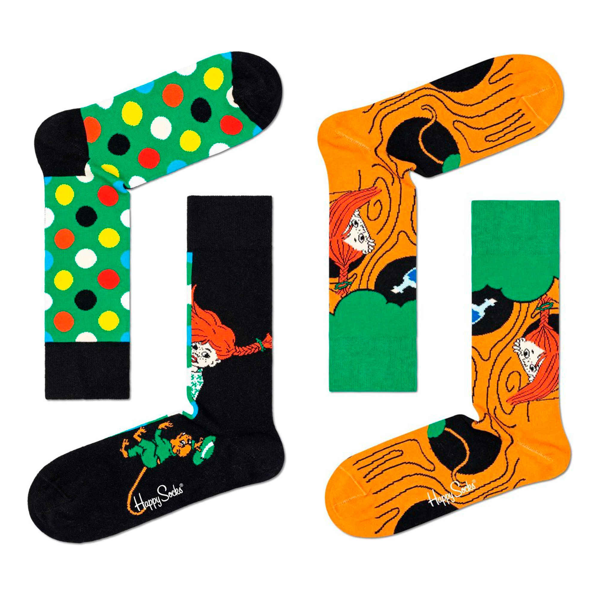 Calcetines pippi adult 2- pack gift set talla 41-46 | Miravia