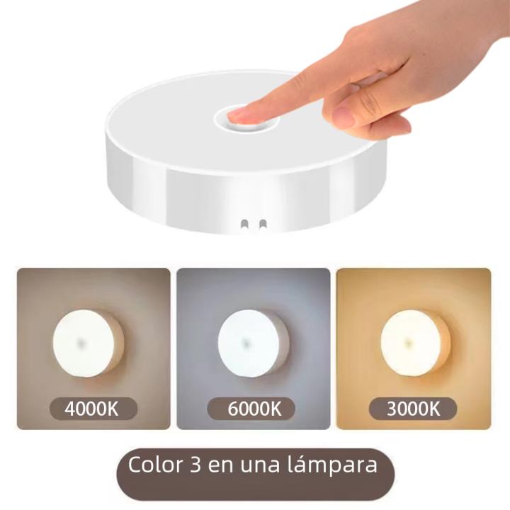 Lámpara de Noche Recargable USB para Cocina Armario Escalera ...