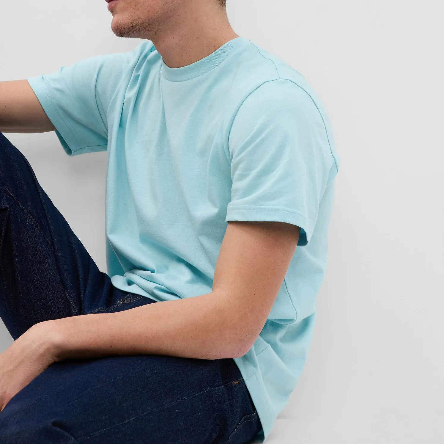 GAP. Camiseta Turquesa 796255-036. | Miravia