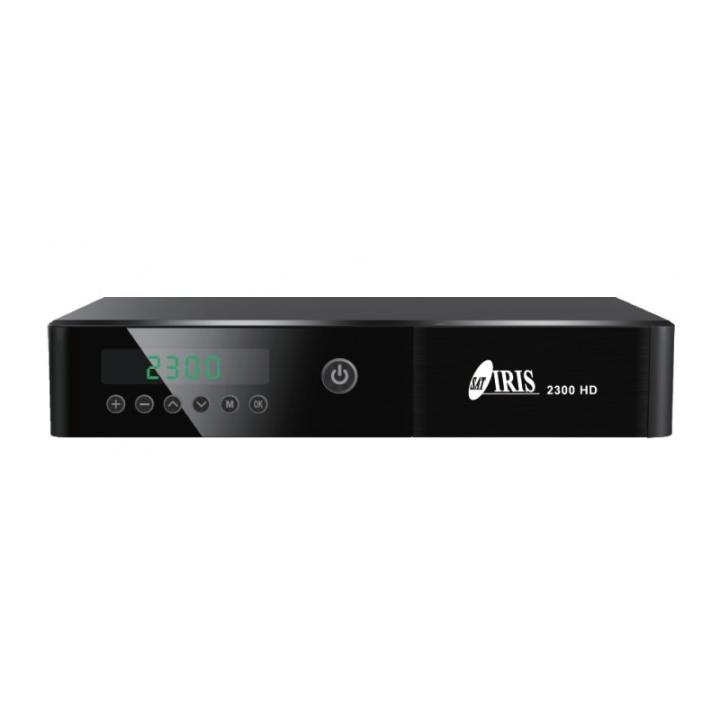 Iris 2300 HD Receptor Satélite Decodificador con Wifi, estable, compatible con modulación DVB-S ...