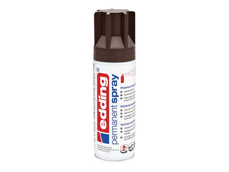 edding Premium 5200 - spray paint - acrílico - marrón chocolate - 200 ...