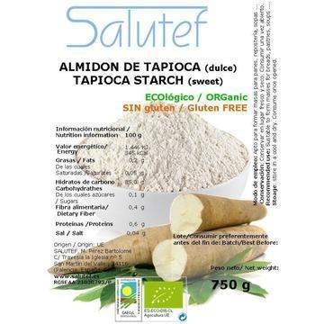Almidón de tapioca ECO - Salutef | Miravia