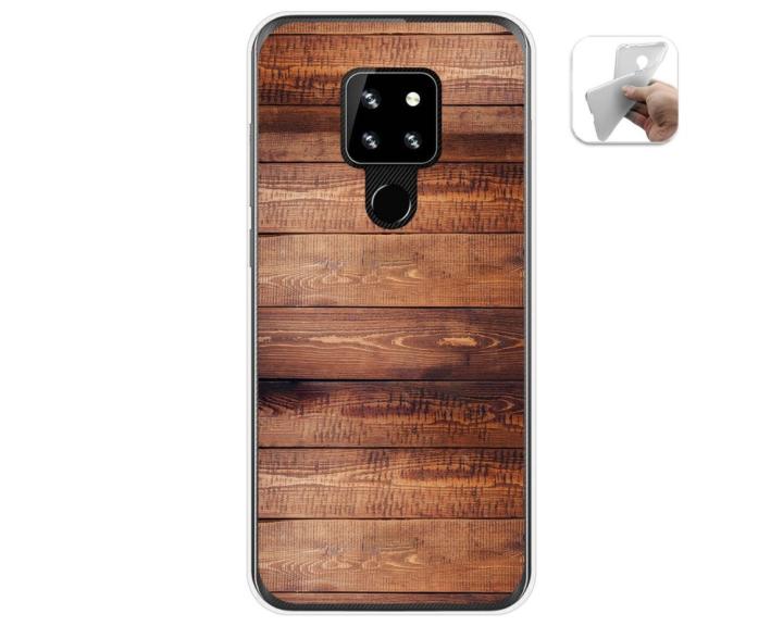 Tumundosmartphone Funda Gel TPU Cubot P30 Madera 02 Personalizada | Miravia