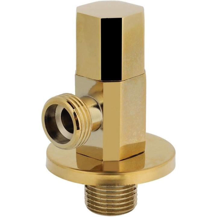 Water angle valve, brass bathroom, gold | Miravia