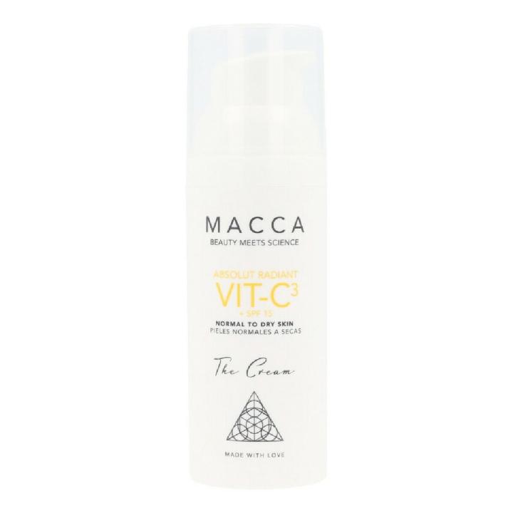 Crema Iluminadora Absolut Radiant VIT-C3 Macca Piel Seca Spf 15 (50 ml ...