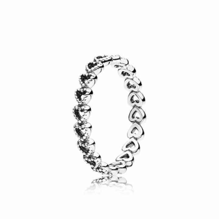 Anillo Pandora 190980-52 Mujer plata Corazón Circonitas | Miravia