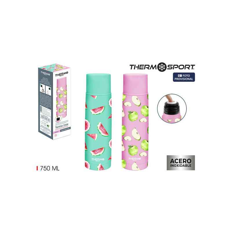 THERMOSPORT - BOTELLA THERMO SPORT 750ML ACERO INOXIDABLE | Miravia