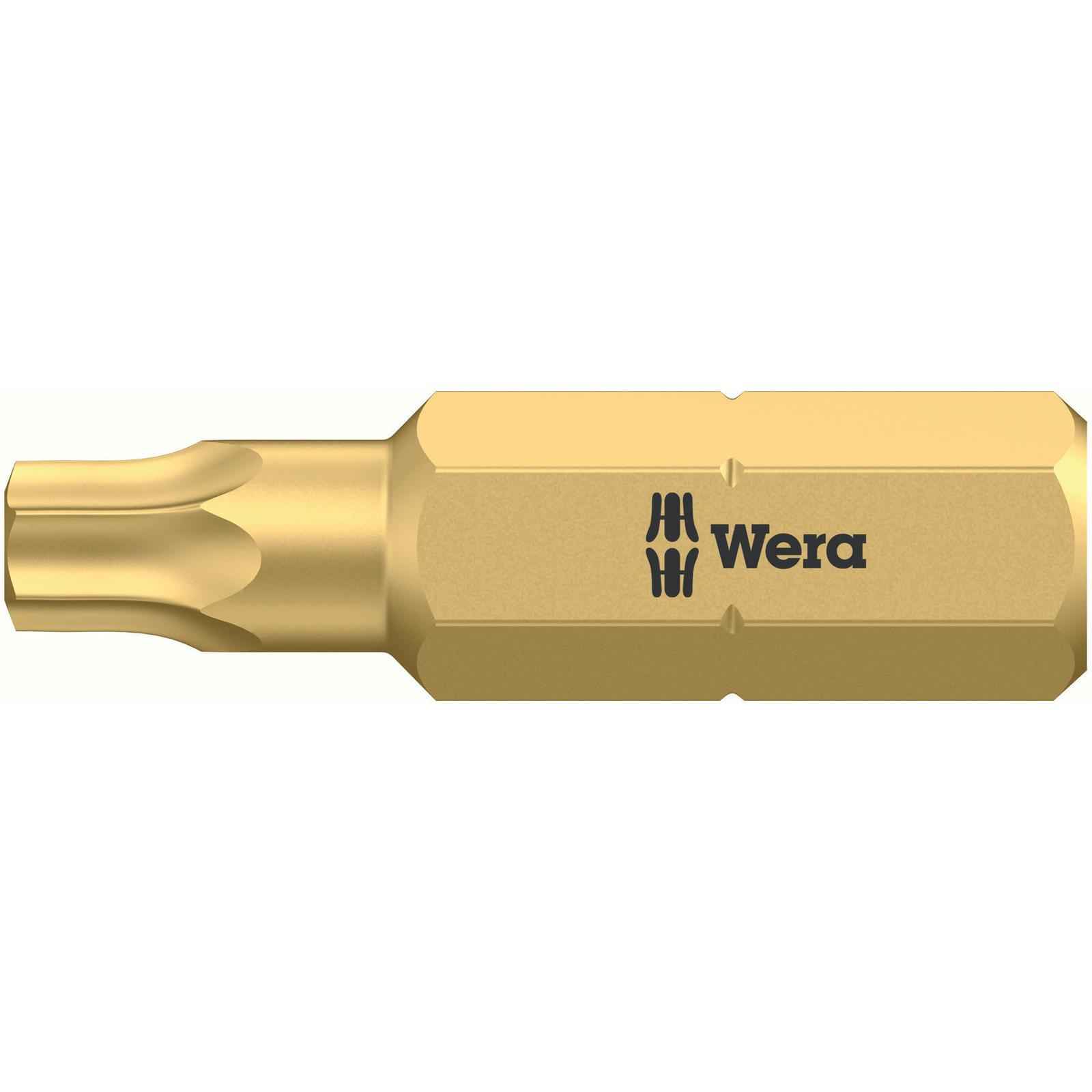 Punta Arrastre TORX 867/1 Z HF TX 25 x 25 mm Wera 05066075001 | Miravia