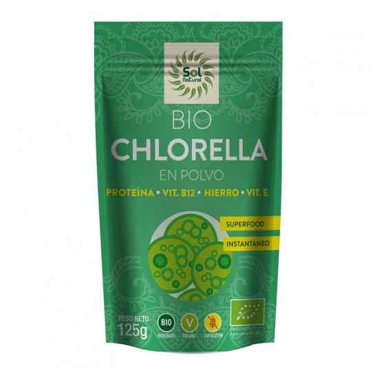 Sol Natural Chlorella en polvo Bio 125g Sol Natural Raíz Inicio ...