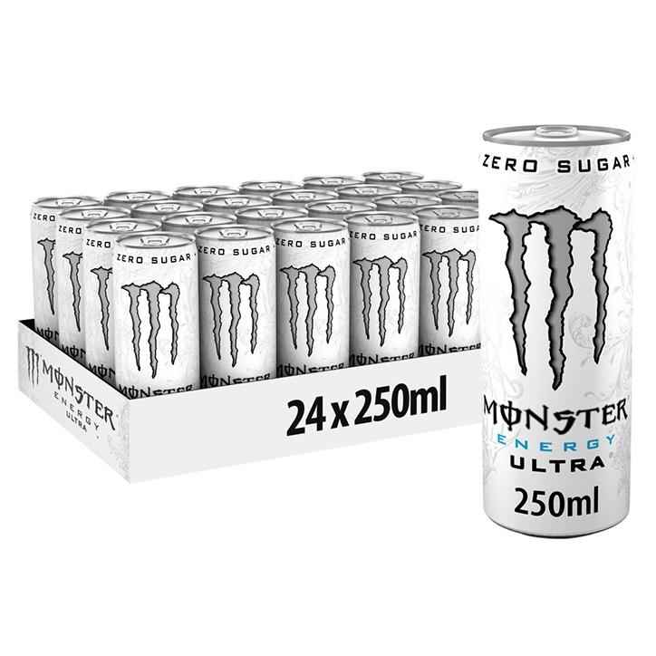 Pack 24 Monster Ultra White (sin azúcar) 250ml | Miravia