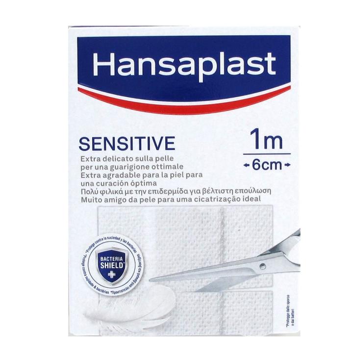 Hansaplast sensitive antibacterial 1m x 6cm | Miravia
