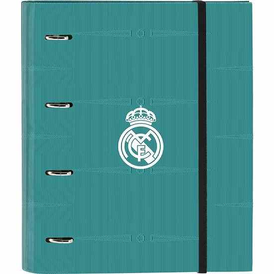 SAFTA | REAL MADRID CARPETA 4 ANILLAS 35MM C/RECAMBIO - Carpeta Tapas ...