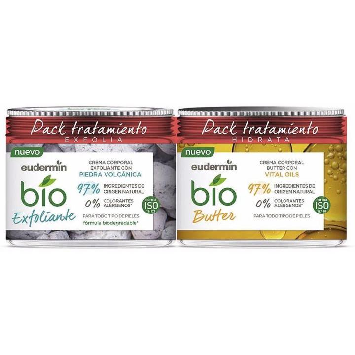 Eudermin Bio Natural Exfolia Hidrata Pack 2Uds | Miravia