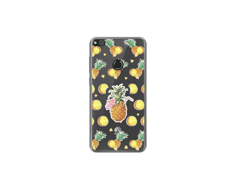 Funda Gel Transparente para Huawei P8 Lite 2017 Diseño Piña Dibujos | Miravia