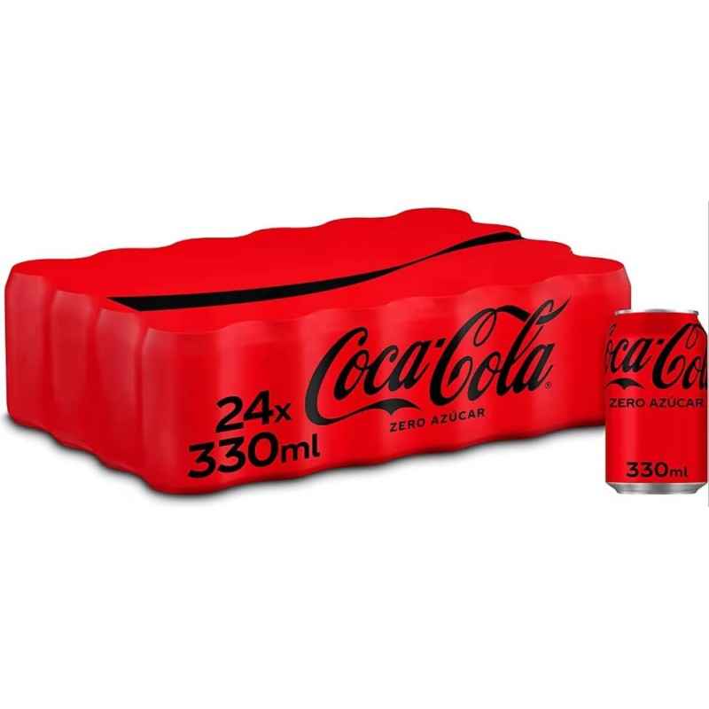 Coca Cola Zero Azúcar Pack 24 x 330 ml | Miravia